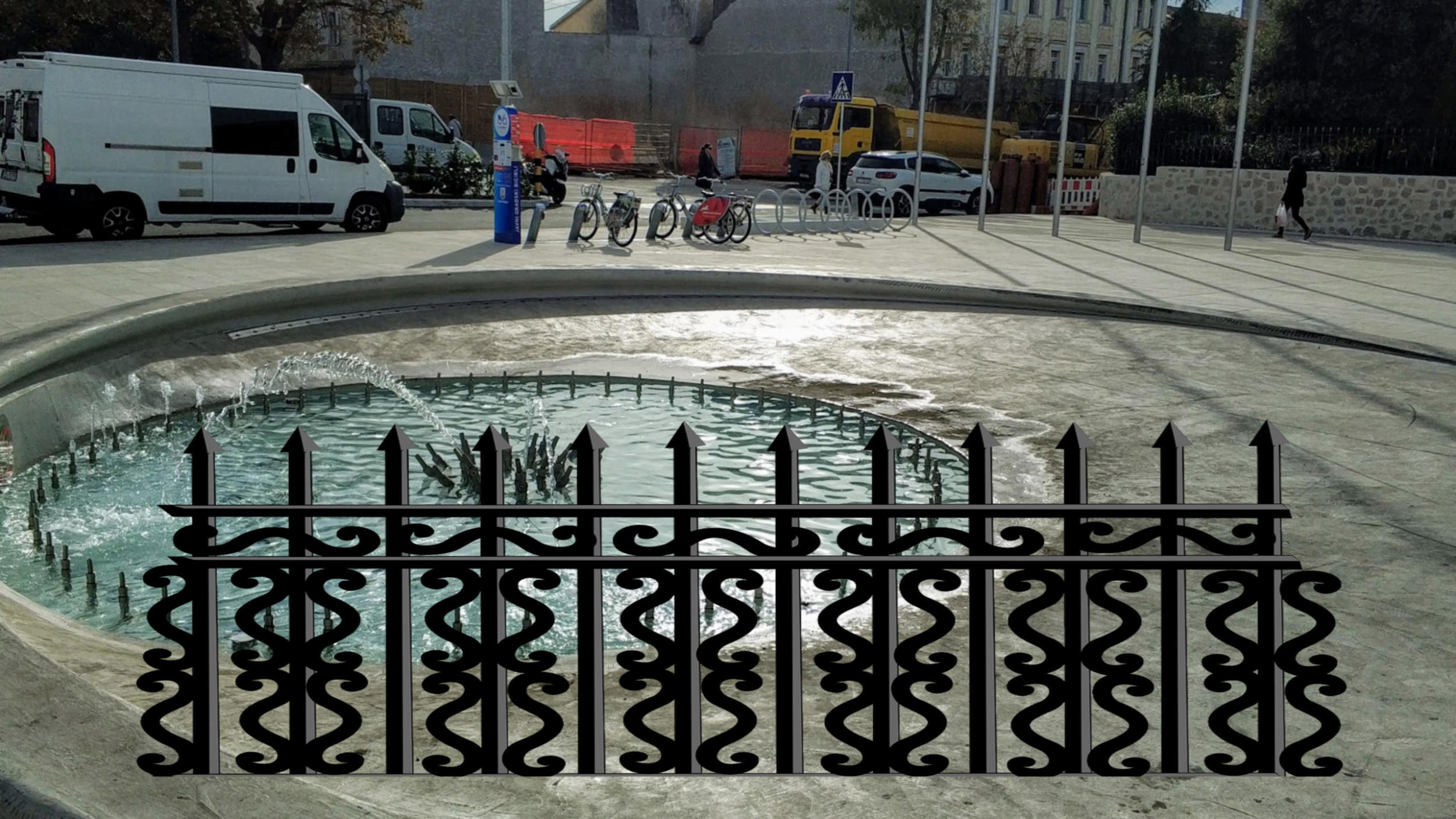 Kad će ograda oko fontane? – Šibenik zaslužuje bolje!